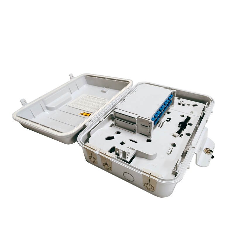 MT-1422 FTTH 1*16 Box 16 Core Fiber Optic Fat Splitter PLC Splitter Fiber Access Terminal Box ...