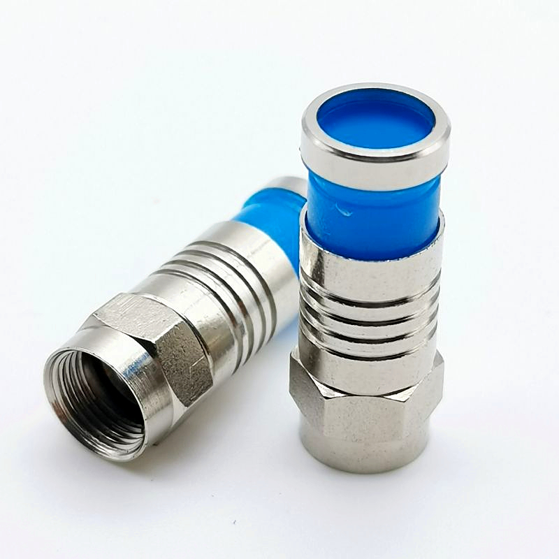 MT-7106 RG6 Waterproof F Compression Connector 75-5 RG6 Coaxial ...