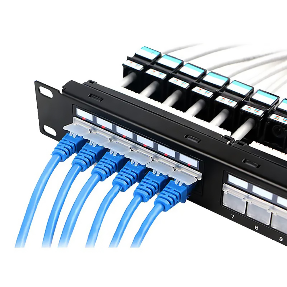 MT-4024 19 Inch Type 1U UTP 24 Port Cat6 Cat5e LAN Patch Panel - Buy 24 ...