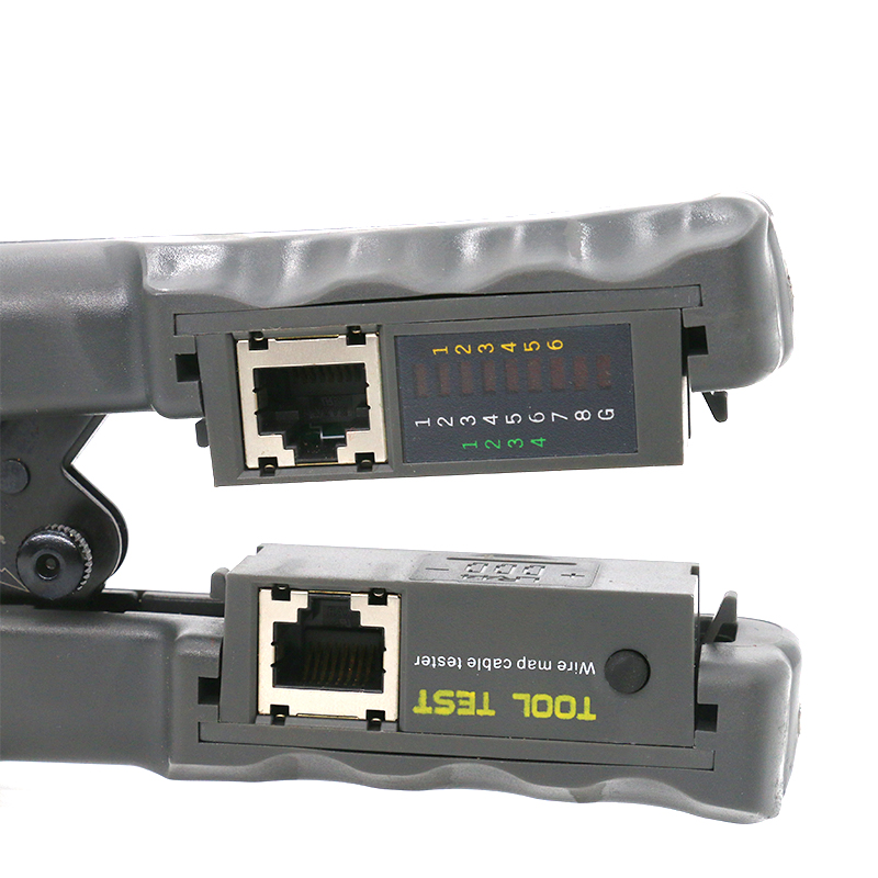 MT-8107 RJ45 Modular Plug Crimping Tool for 4P 6P 8P with Cable Tester ...