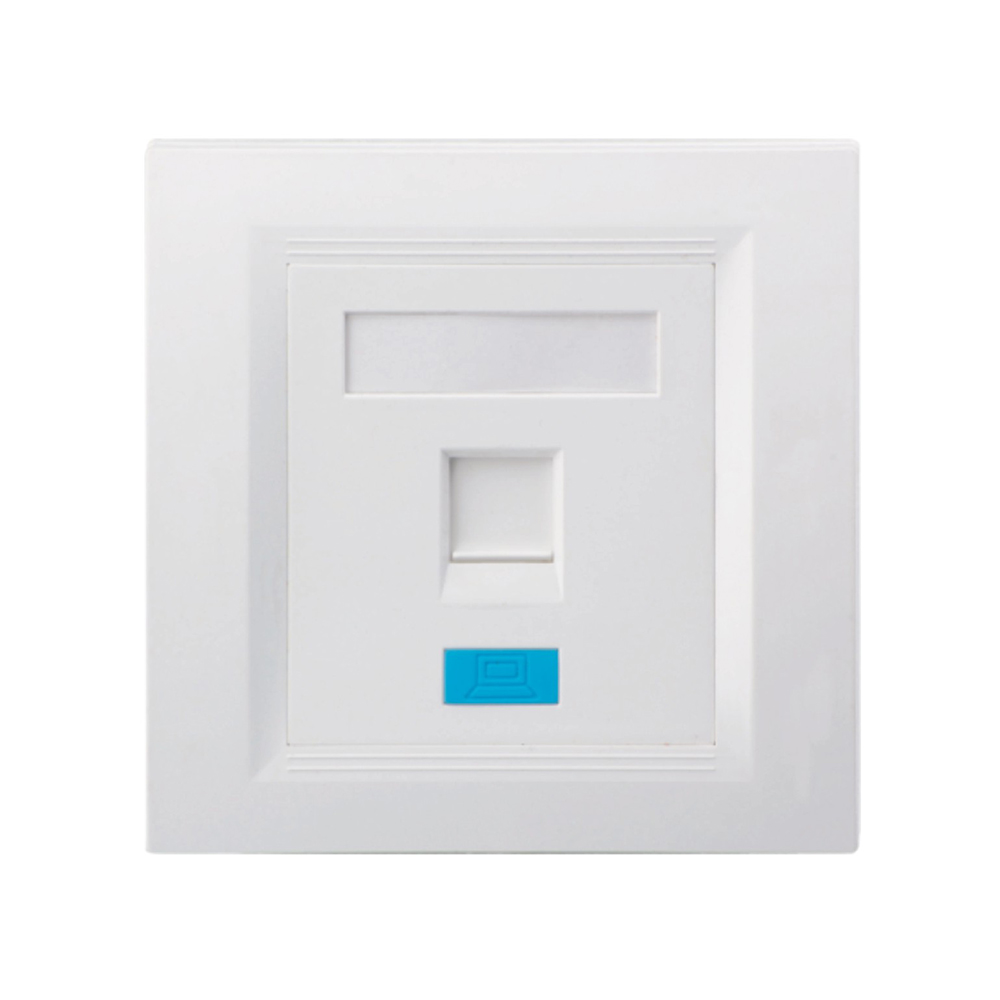 MT-5902 Network 1 To 4 Port Rj45 Wall Face Plate Face Plate Socket Cat5 ...