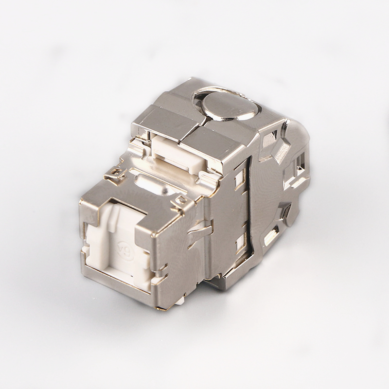 MT-5211 Toolless Cat.7 RJ45 FTP Shielded Keystone Jack Modular ...